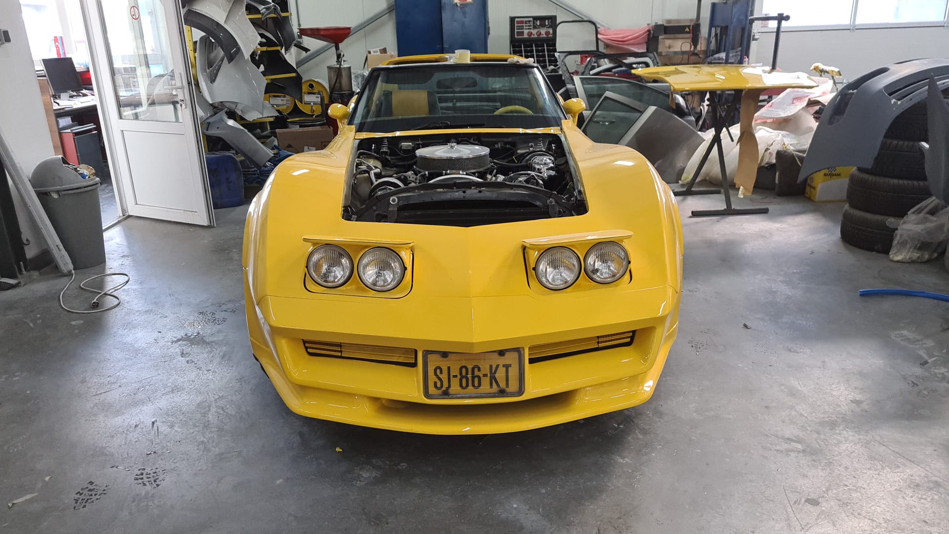 Corvette C3 Eckler - originele gele uitvoering - LenBre Automotive